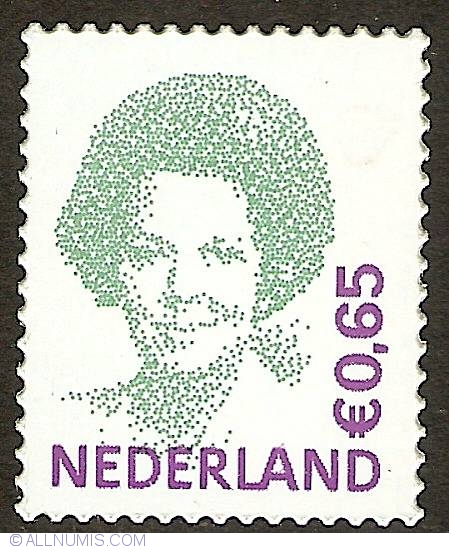 0 65 Euro 2002 Queen Beatrix Olanda Timbru 25540 0 65 Euro 2002 Queen Beatrix Olanda Timbru 25540